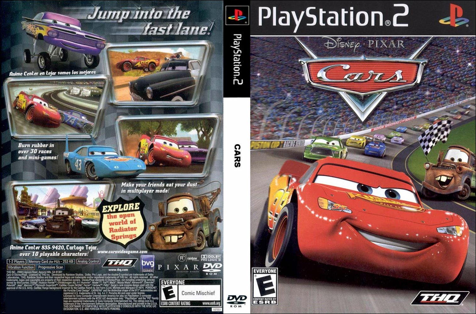CAIU: COVERS DVDS PS2 (C) (99 capas)